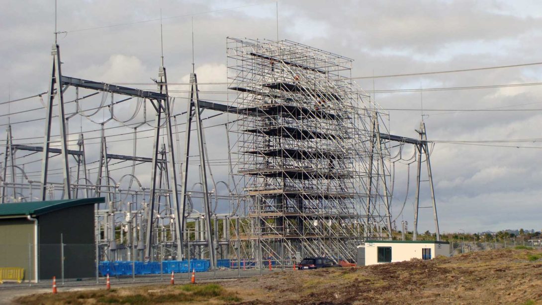 220kV Substation Scaffold - Layher. The Scaffolding System.
