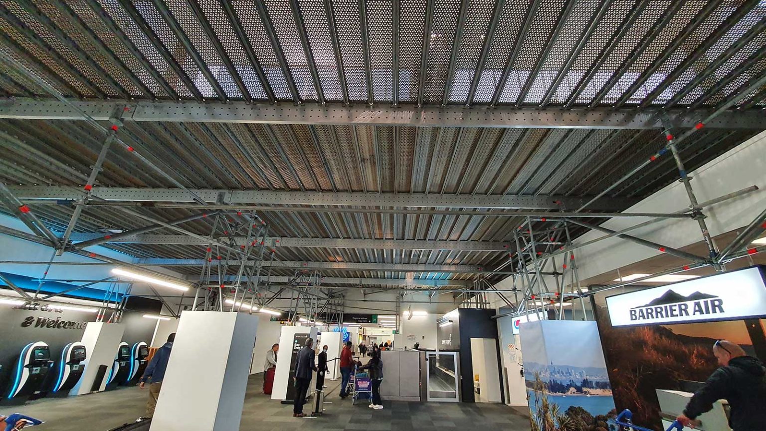 Airport FlexBeam Birdcage - Layher. The Scaffolding System.