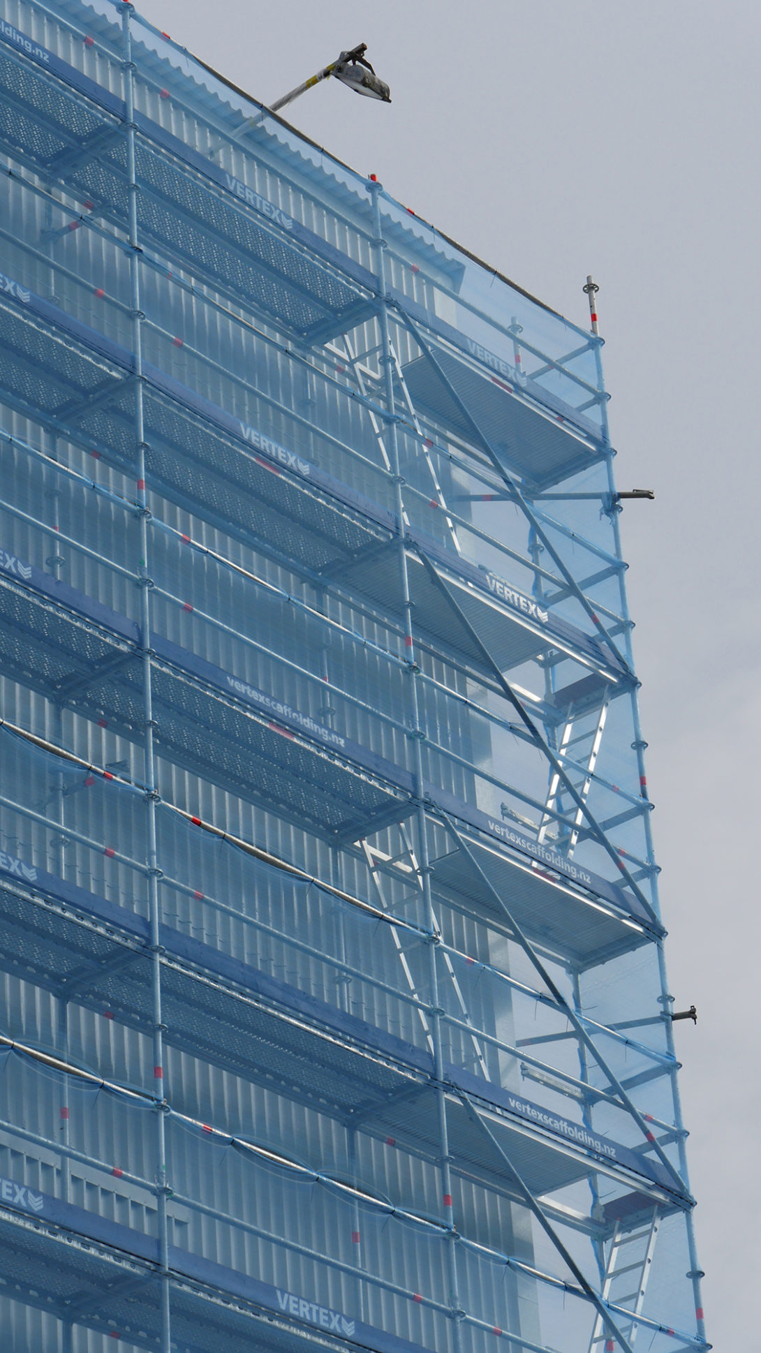 Vertex Scaffolding Griffin's Tower - Layher. The Scaffolding System.