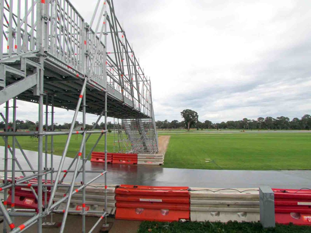 Pedalprix Pedestrian Bridges - Layher. The Scaffolding System.