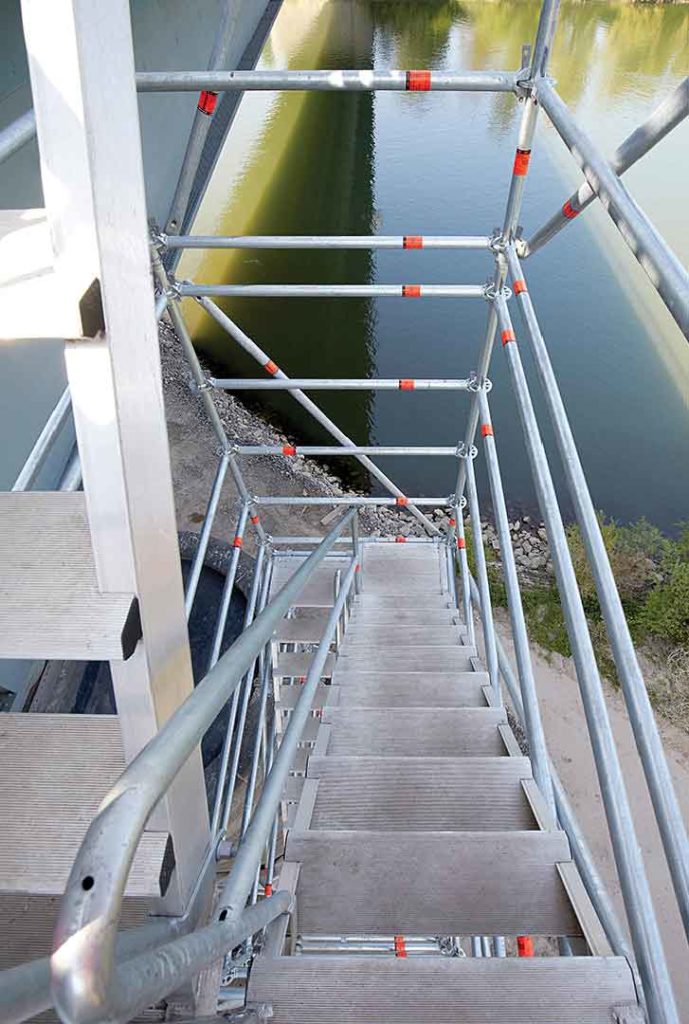 Temporary Stair Solutions - Layher. The Scaffolding System.