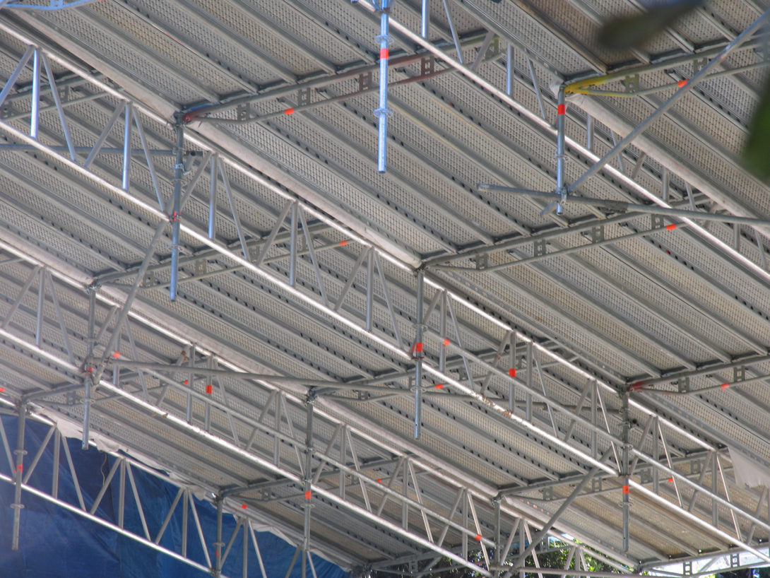 SH1 Under Bridge Scaffold - Layher. The Scaffolding System.