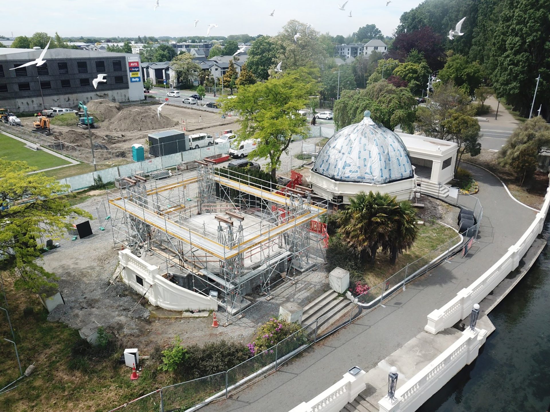 Allround Rotunda Restoration - Layher. The Scaffolding System.