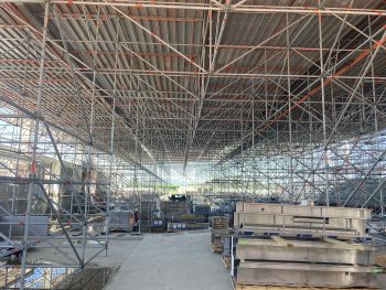 Scaffolding Hawke’s Bay Aquatic Centre - Layher. The Scaffolding System.