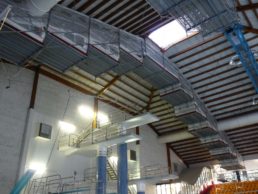 Scaffold Arches - Kilbirnie Swimming Pool - Layher. The Scaffolding System.