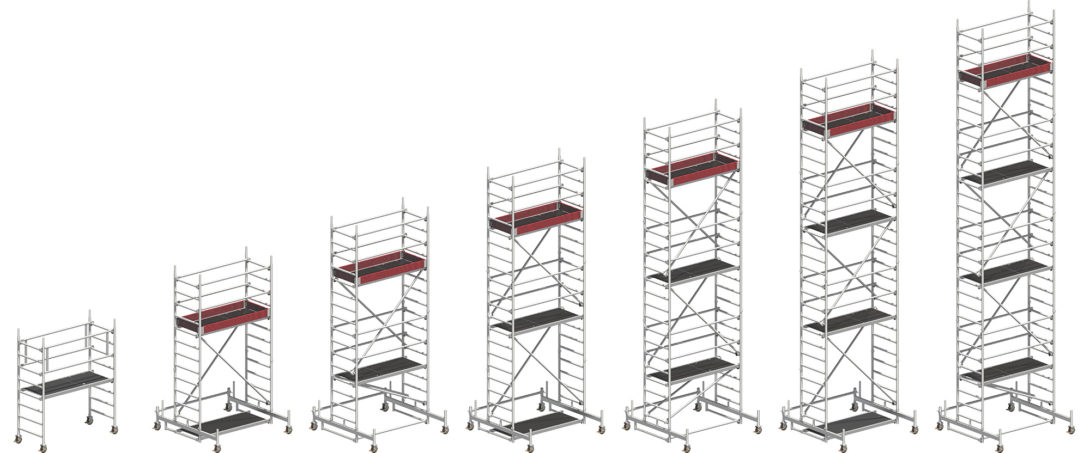 Uni Light Rolling Tower - Layher. The Scaffolding System.