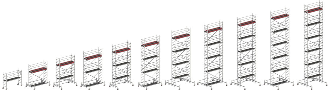 Uni Standard Rolling Tower - Layher. The Scaffolding System.