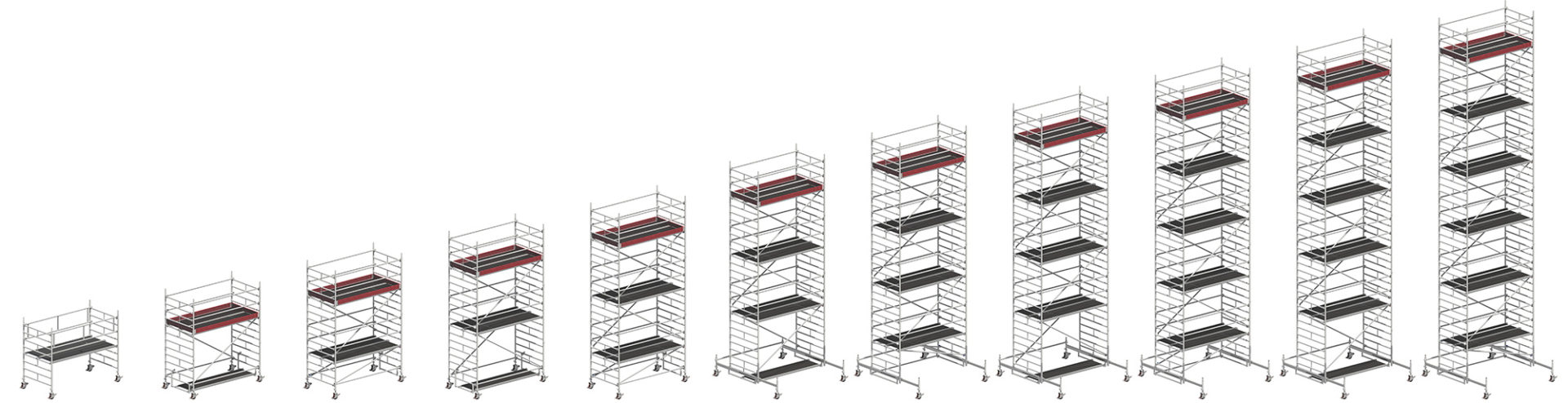 Uni Wide Rolling Tower - Layher. The Scaffolding System.
